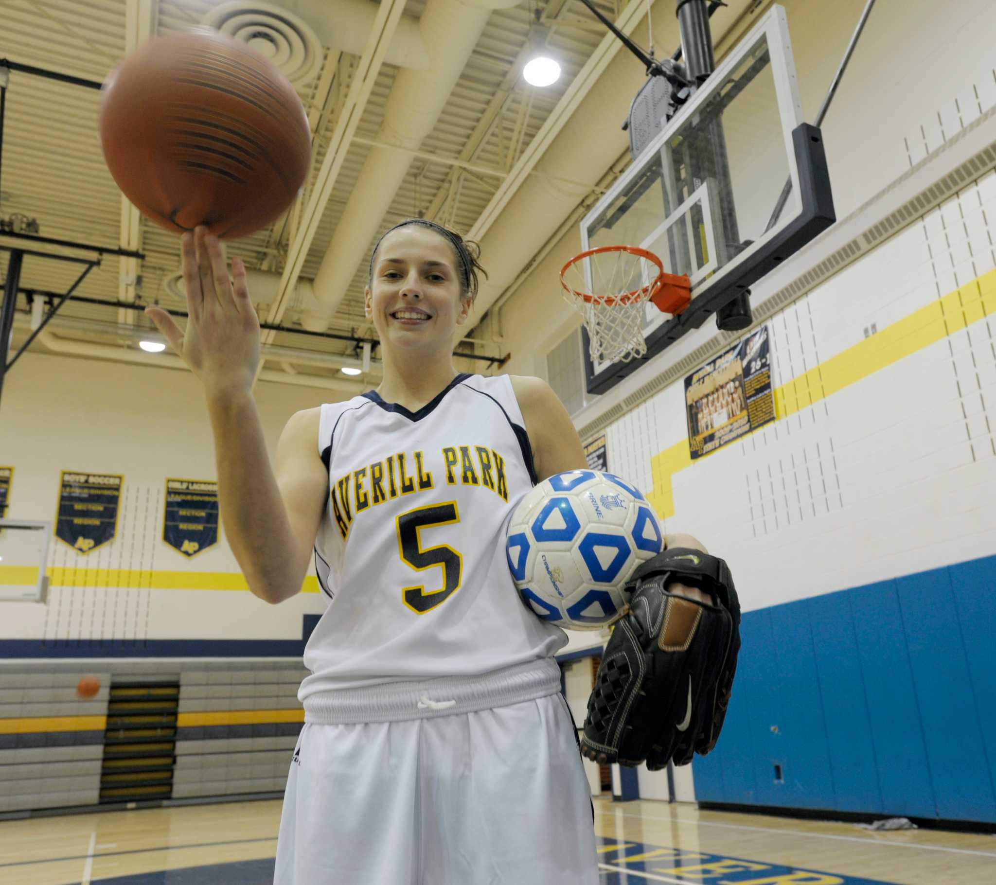 Best of first half in girls' hoops