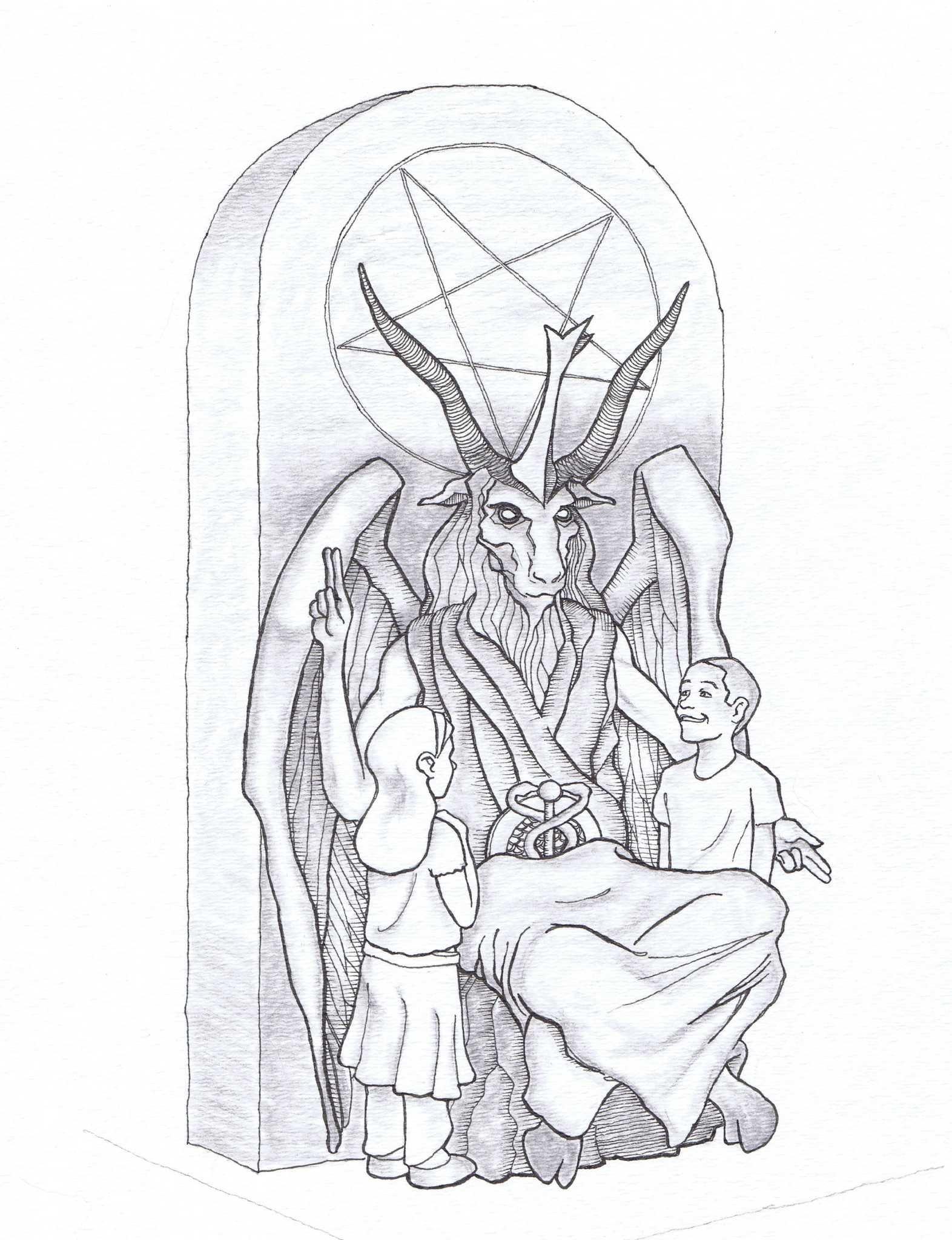 Group unveils Satan monument design