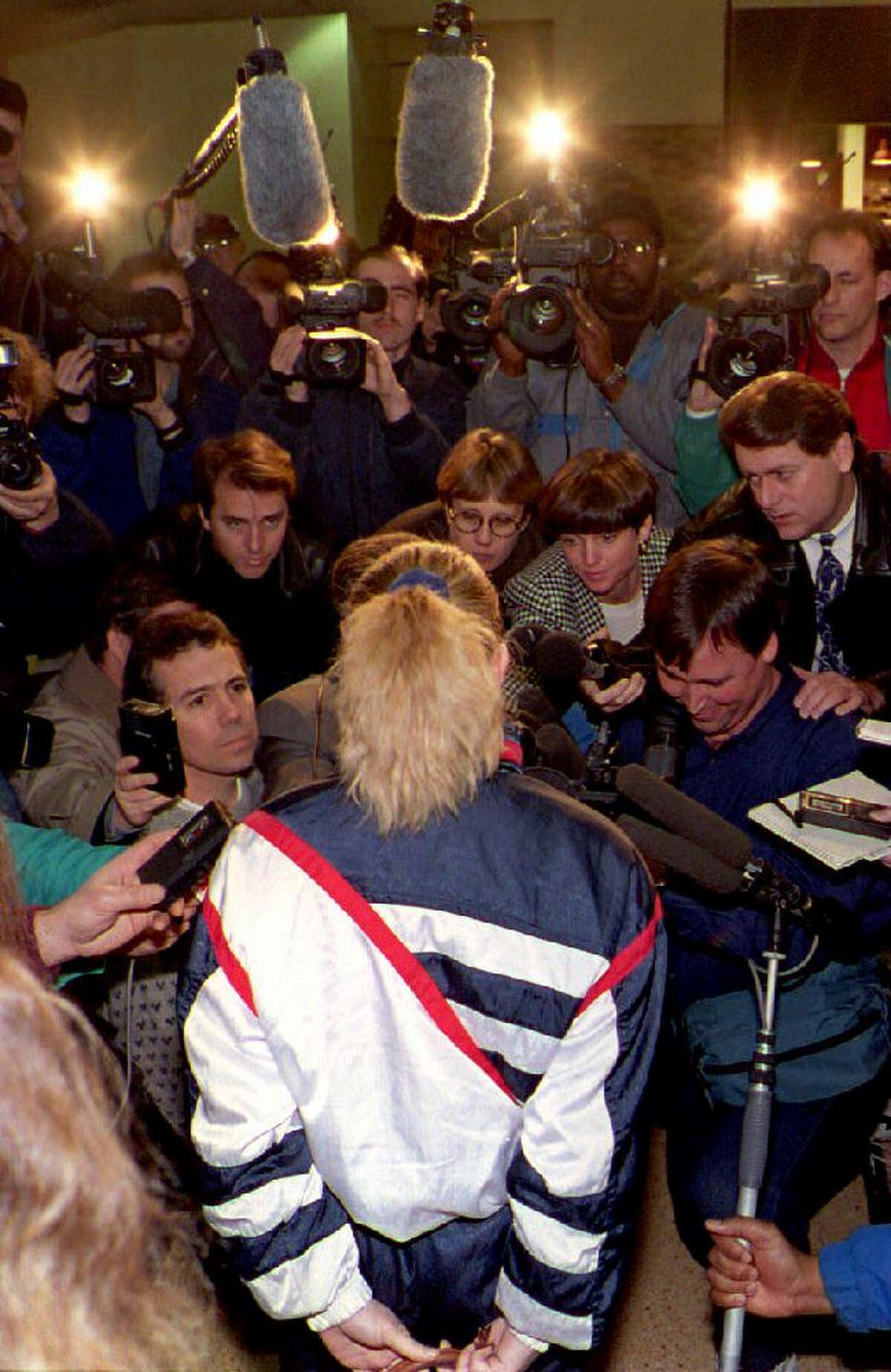 23 years ago skater Nancy Kerrigan was whacked in the knee by Tonya ...
