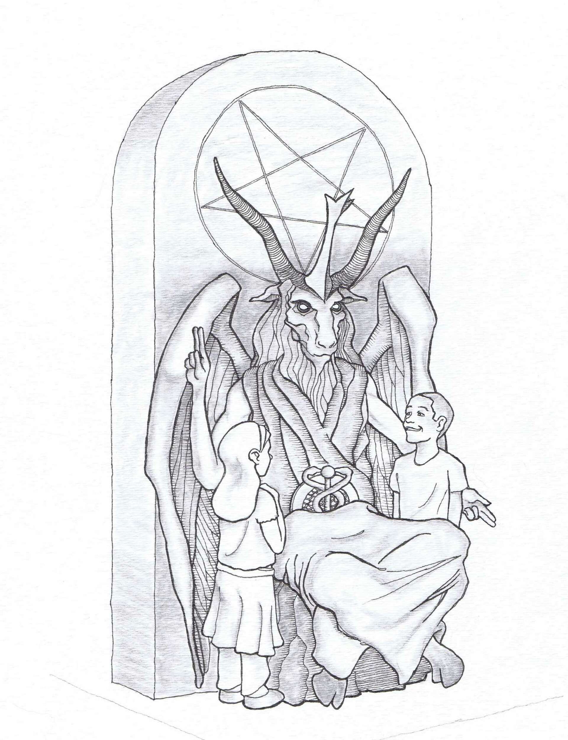 Satanic Temple Unveils Baphomet Statue For Oklahoma The Escapist