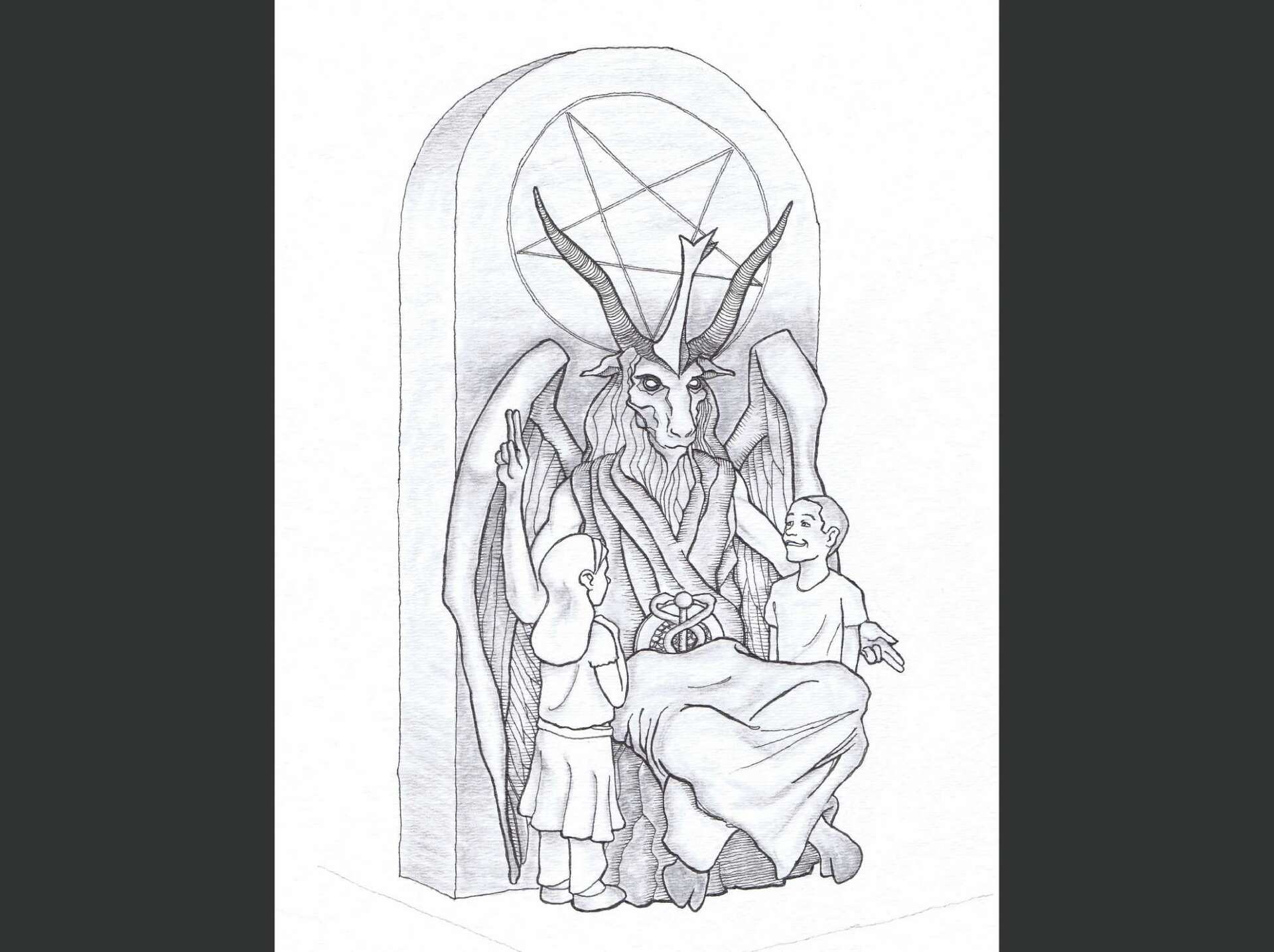 Satanic Temple Unveils Baphomet Statue For Oklahoma The Escapist
