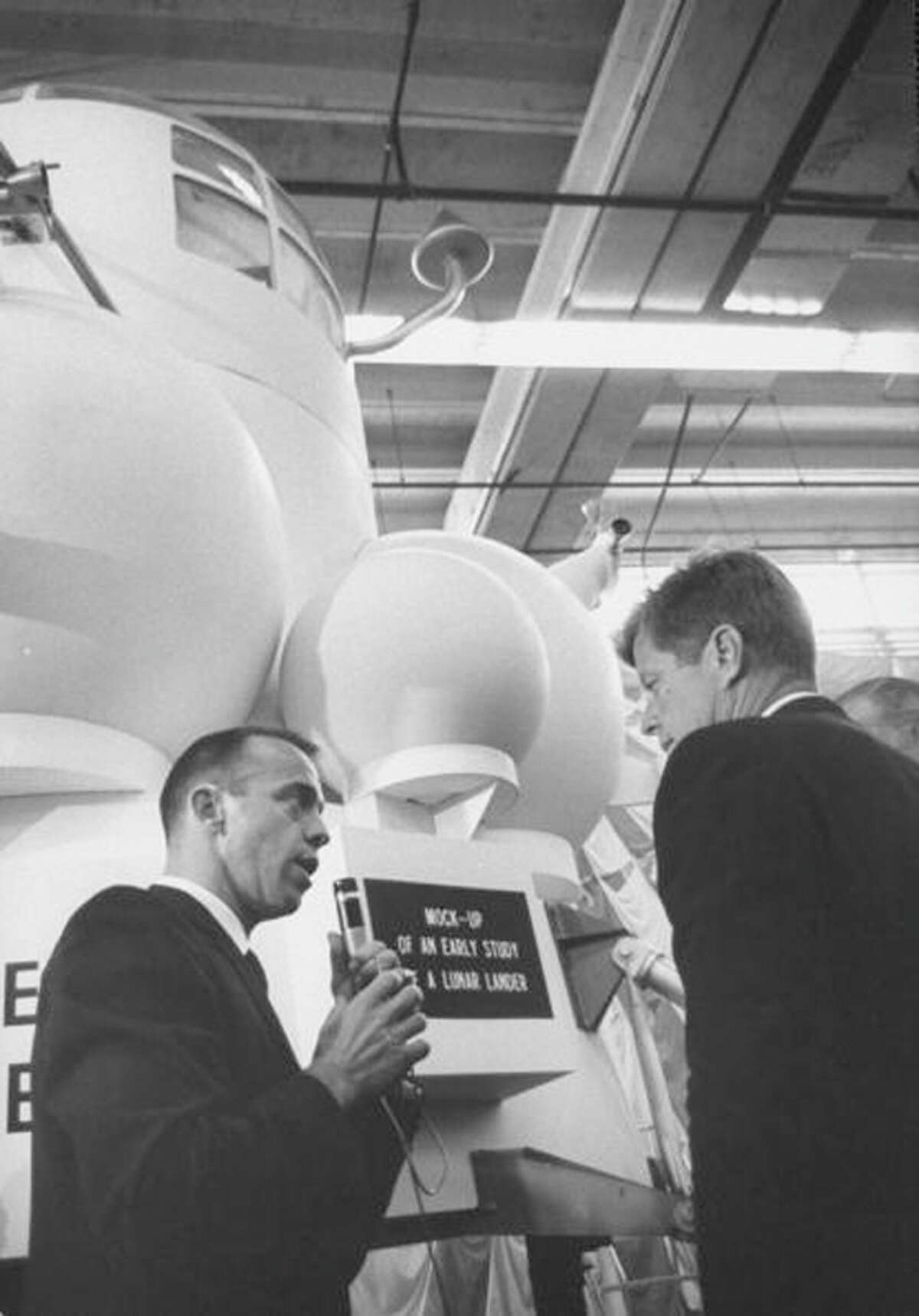 Johnson Space Center displays John F. Kennedy's historic Rice ...