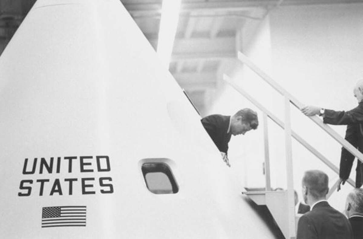 Johnson Space Center displays John F. Kennedy's historic Rice ...