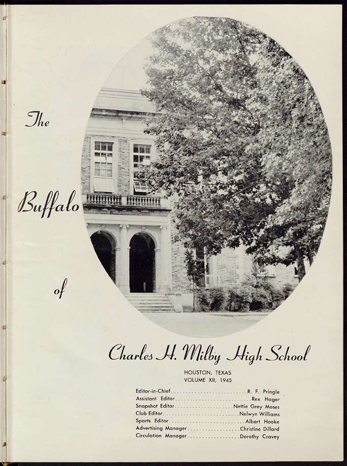 Milby High School's old yearbooks going digital - Houston Chronicle