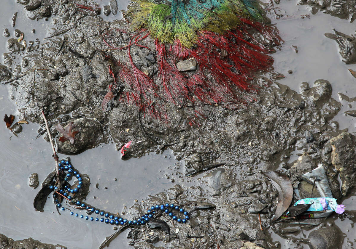 San Antonio River drained for maintenance