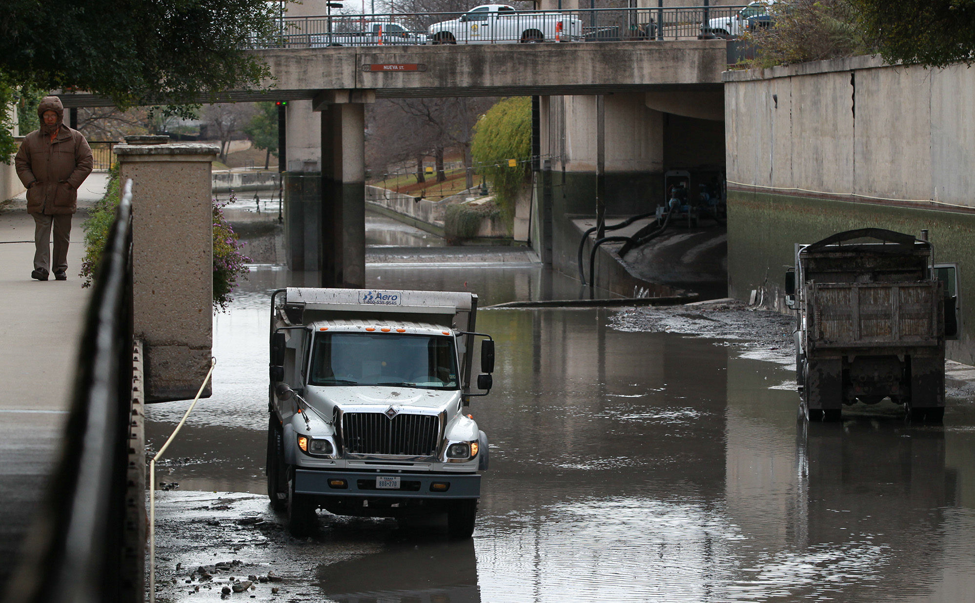 River draining yields mud, junk but no treasure