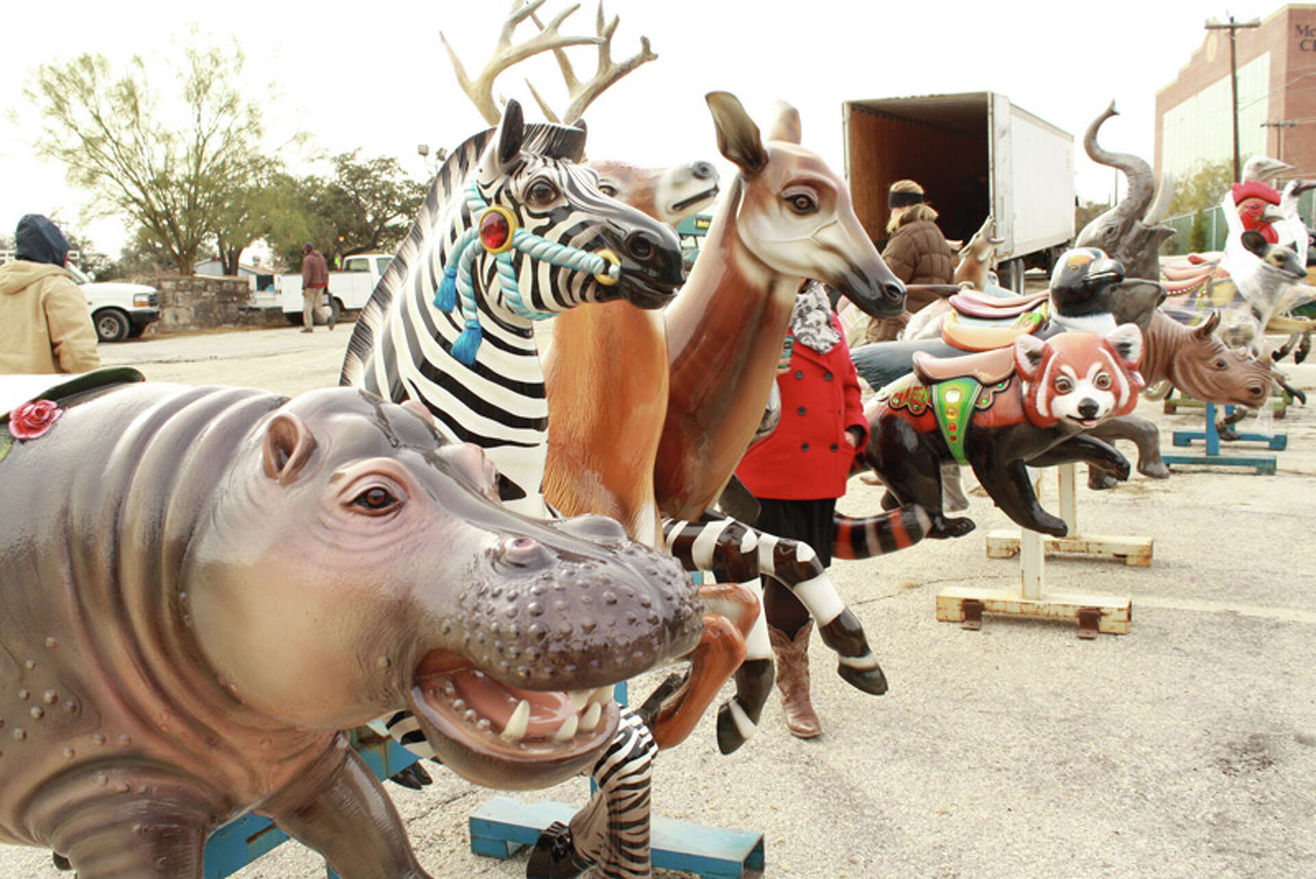 San Antonio Zoo kicks off 100th year with carousel
