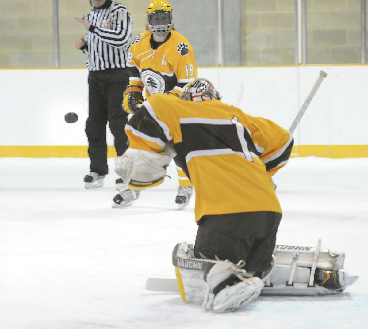 In the line of fire: High school hockey goalies