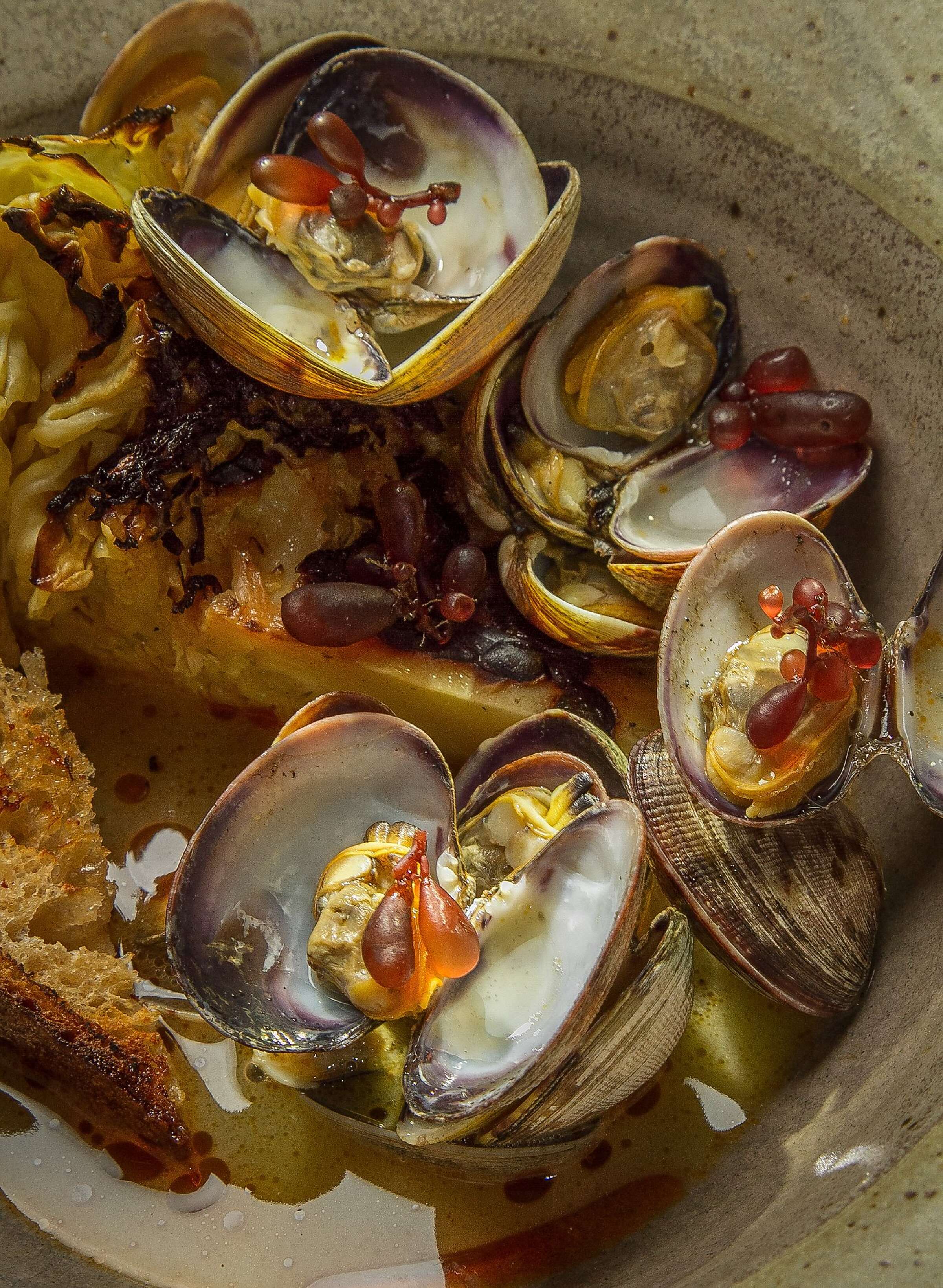 TBD has open-flame cooking, generally good results