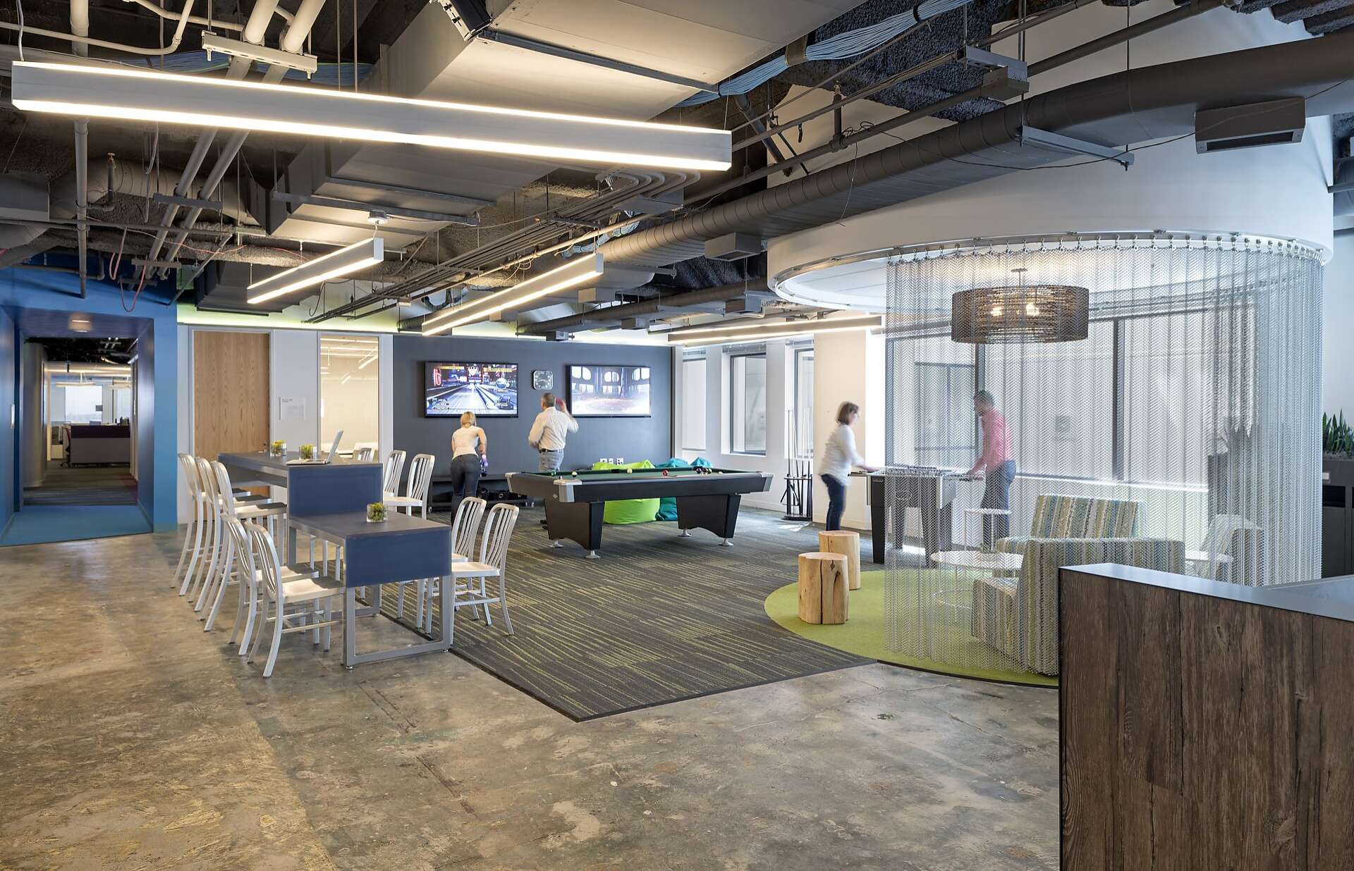 Tech leads the way in office design