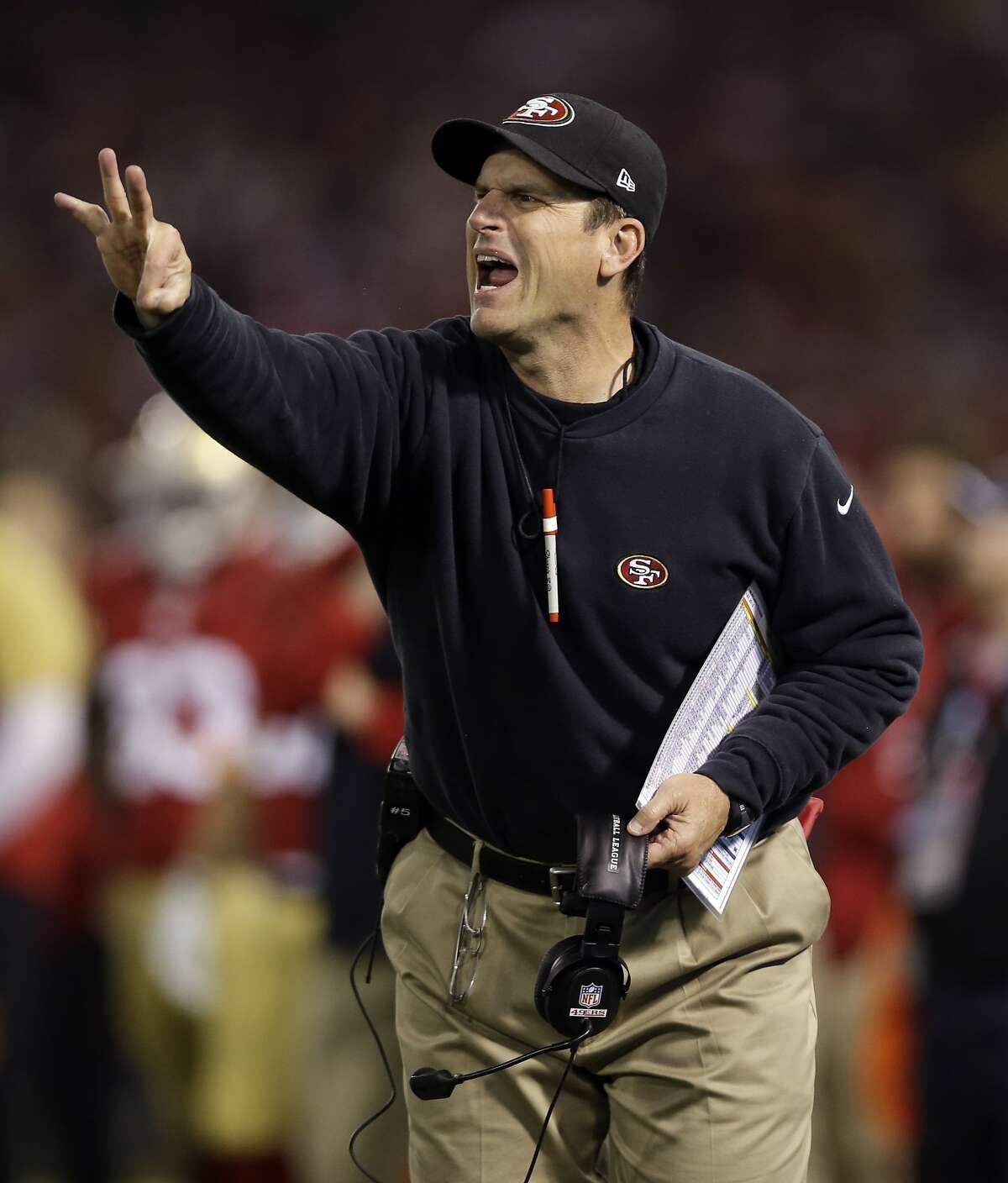 Harbaugh's hyperbole makes him Captain Quote