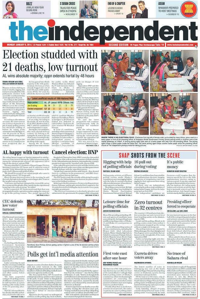 Front Pages from Around the Globe