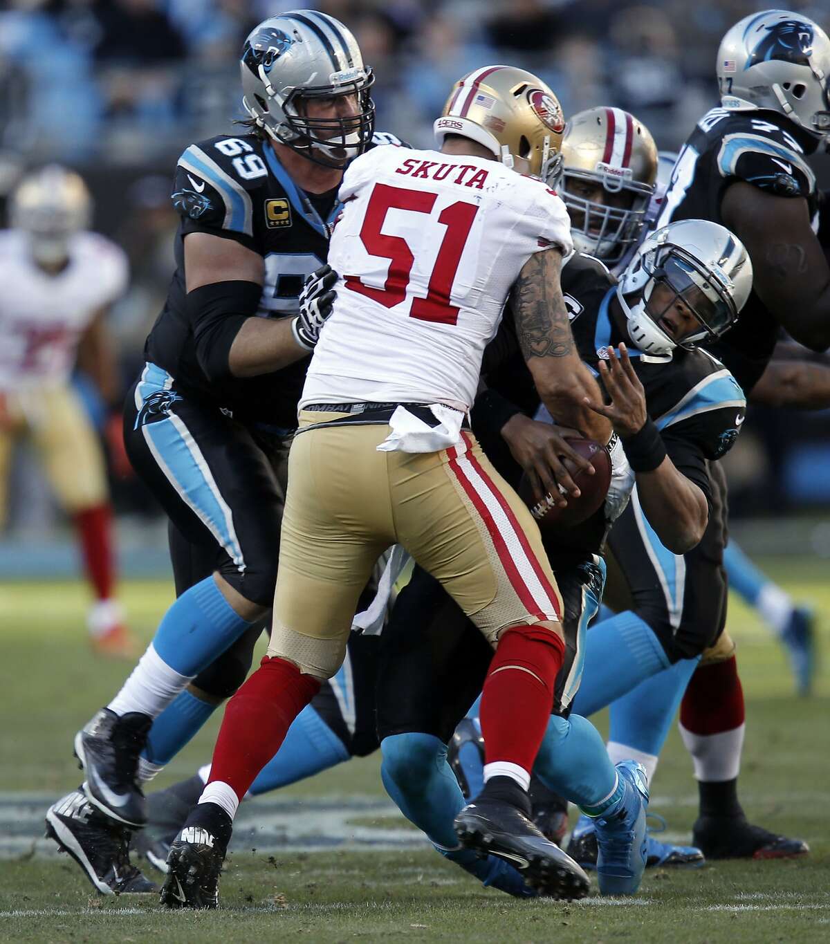 49ers beat Panthers 23-10, advance to face Seattle