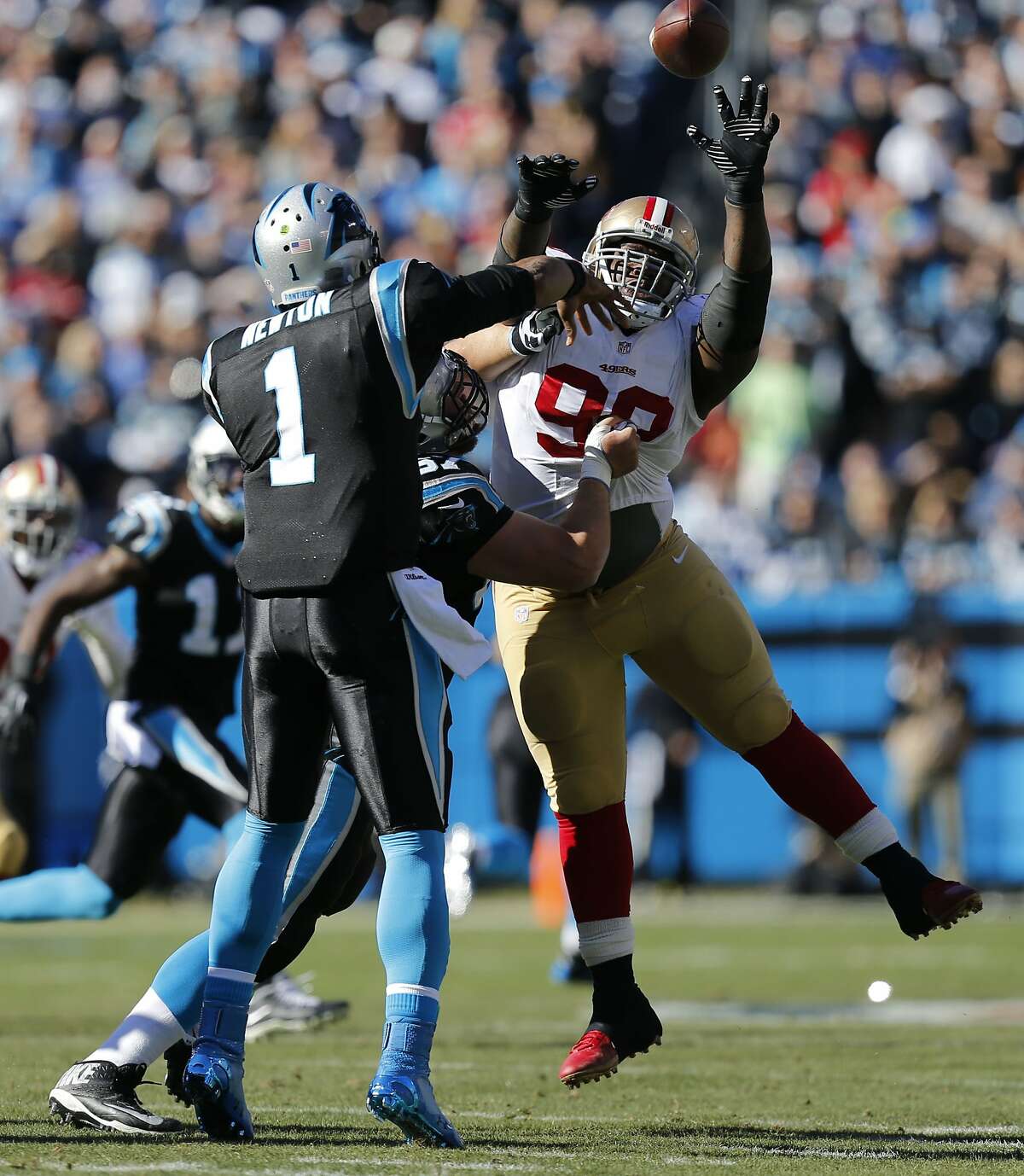49ers beat Panthers 23-10, advance to face Seattle