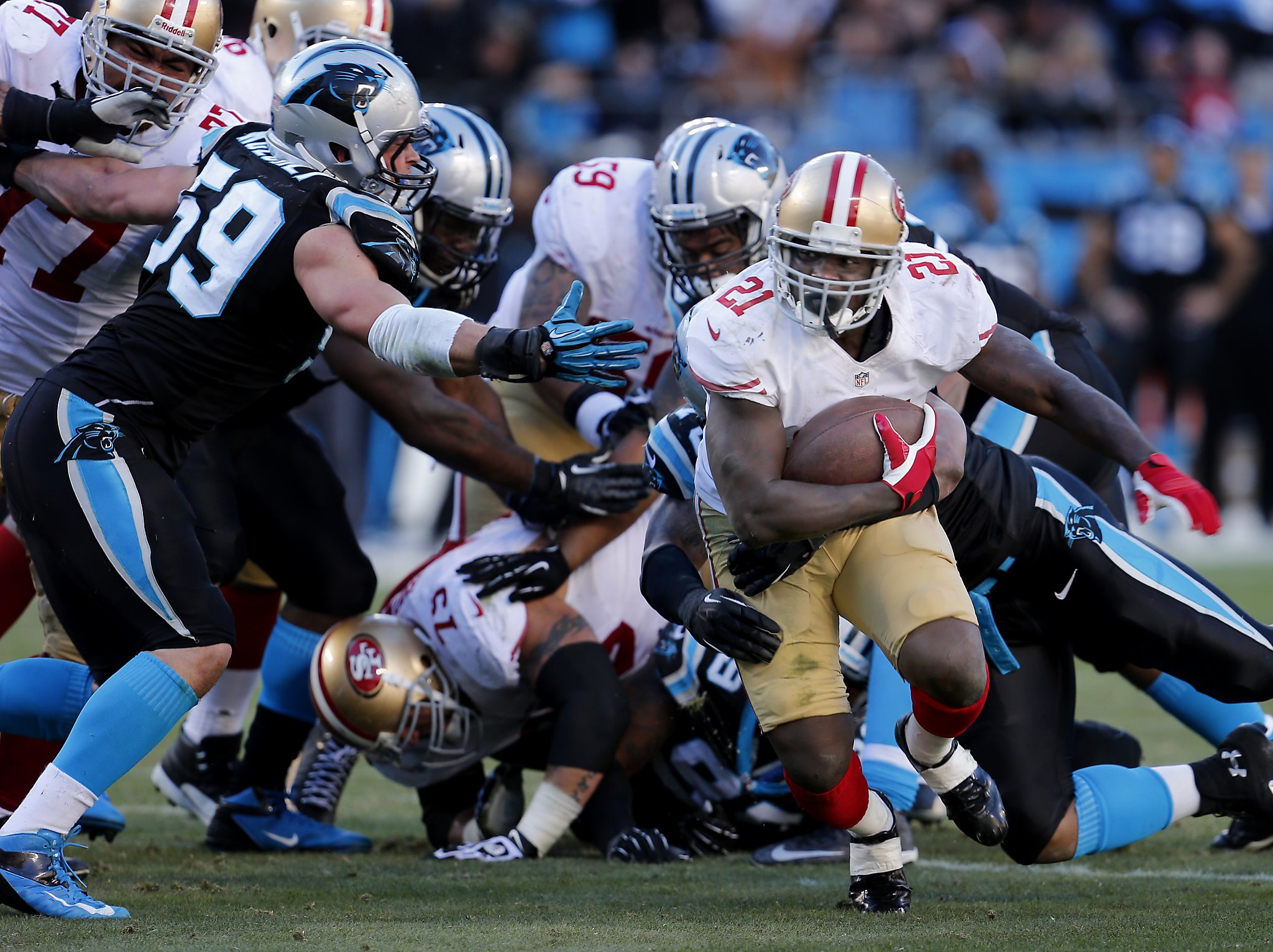 Gore comes on strong in 2nd half