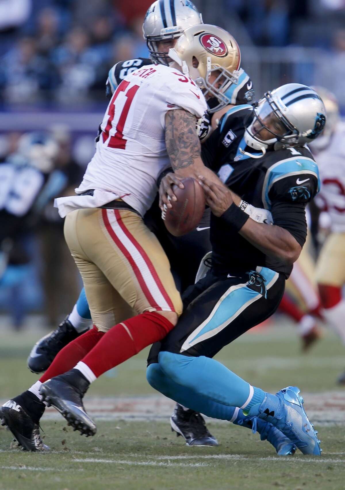 49ers beat Panthers 23-10, advance to face Seattle