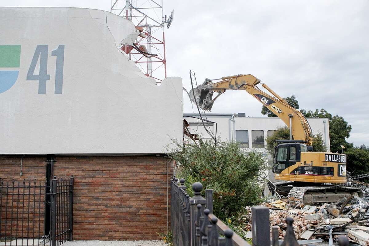 Demolition halted at old Univision studios