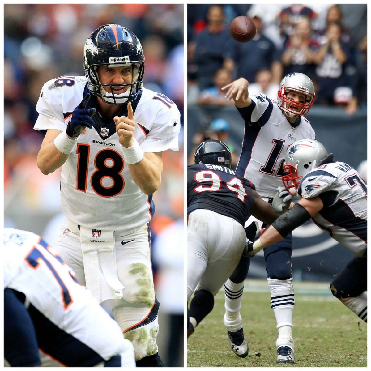 Brady vs. Manning pits elite QBs in rare AFC title treat