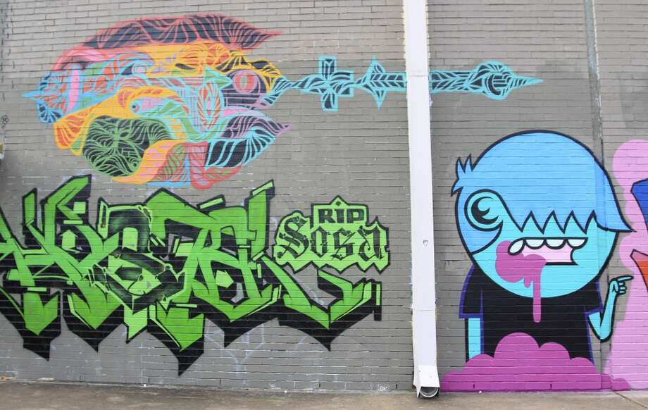 Houston's favorite 'Be Someone' graffiti altered - Houston Chronicle