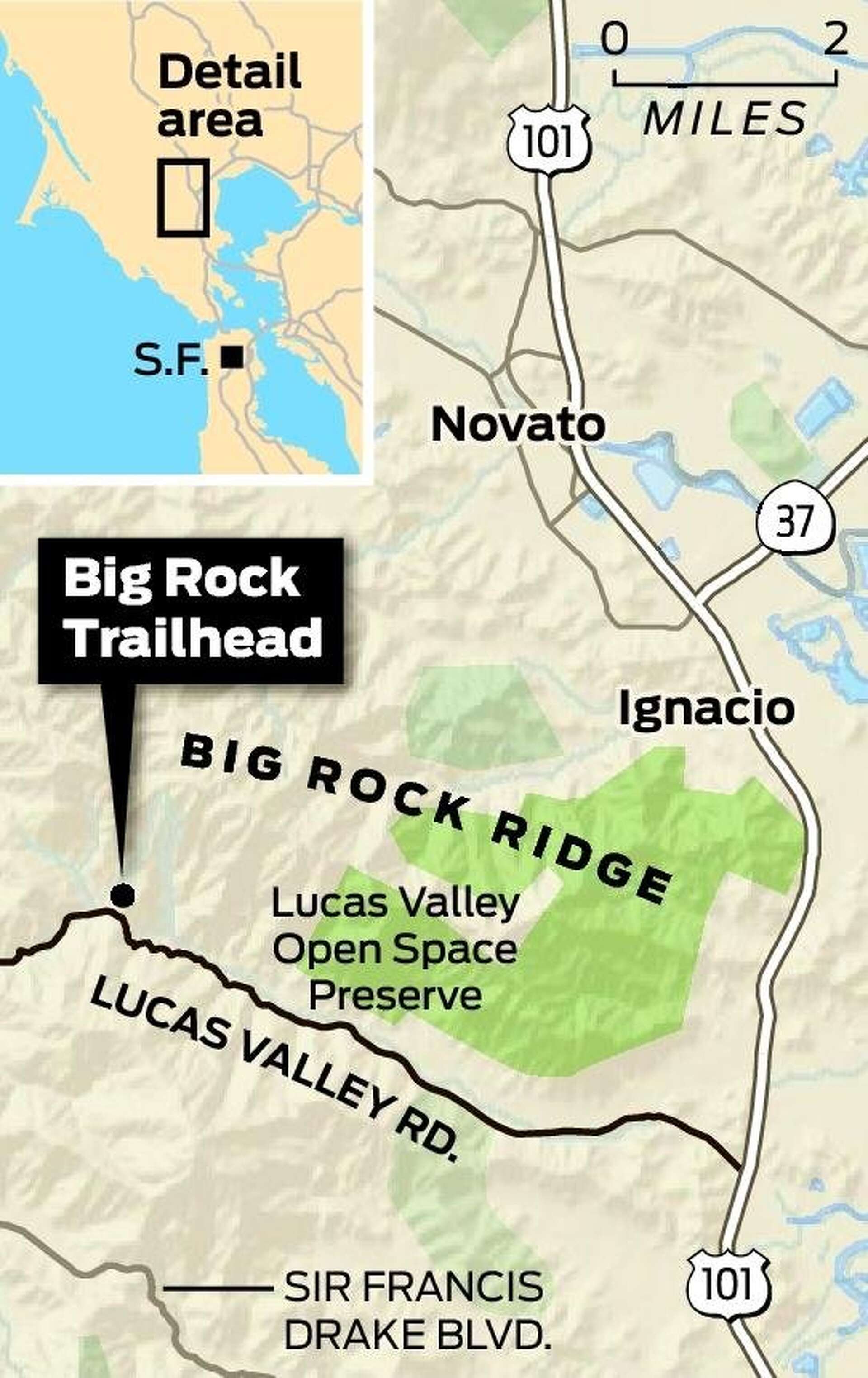 Big Rock Ridge: San Rafael trail offers great views
