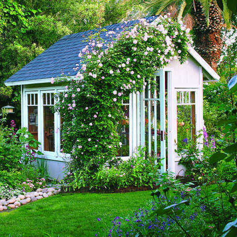 Creative ideas for backyard retreats and garden sheds