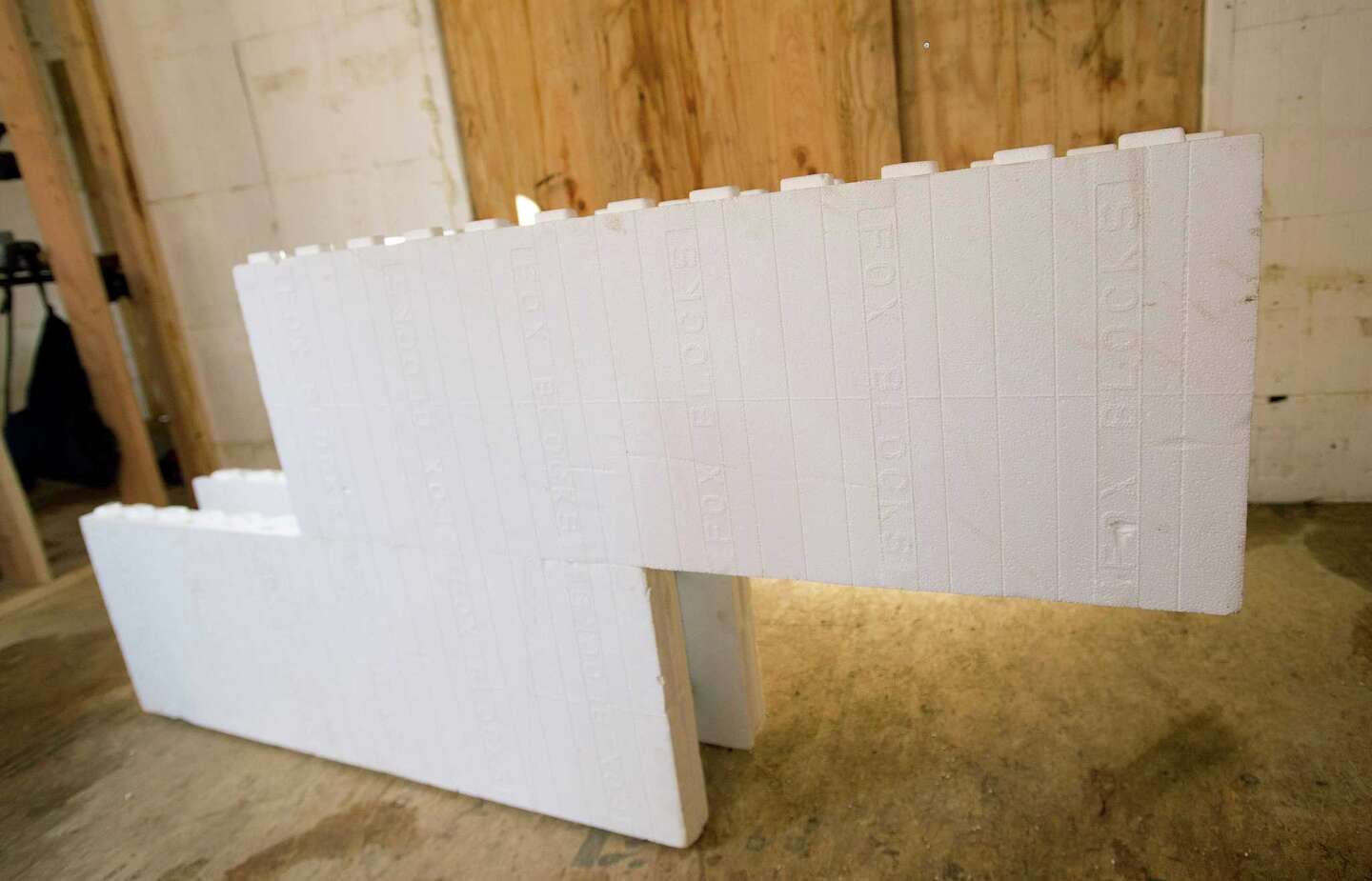 New home in Old Greenwich built out of Styrofoam