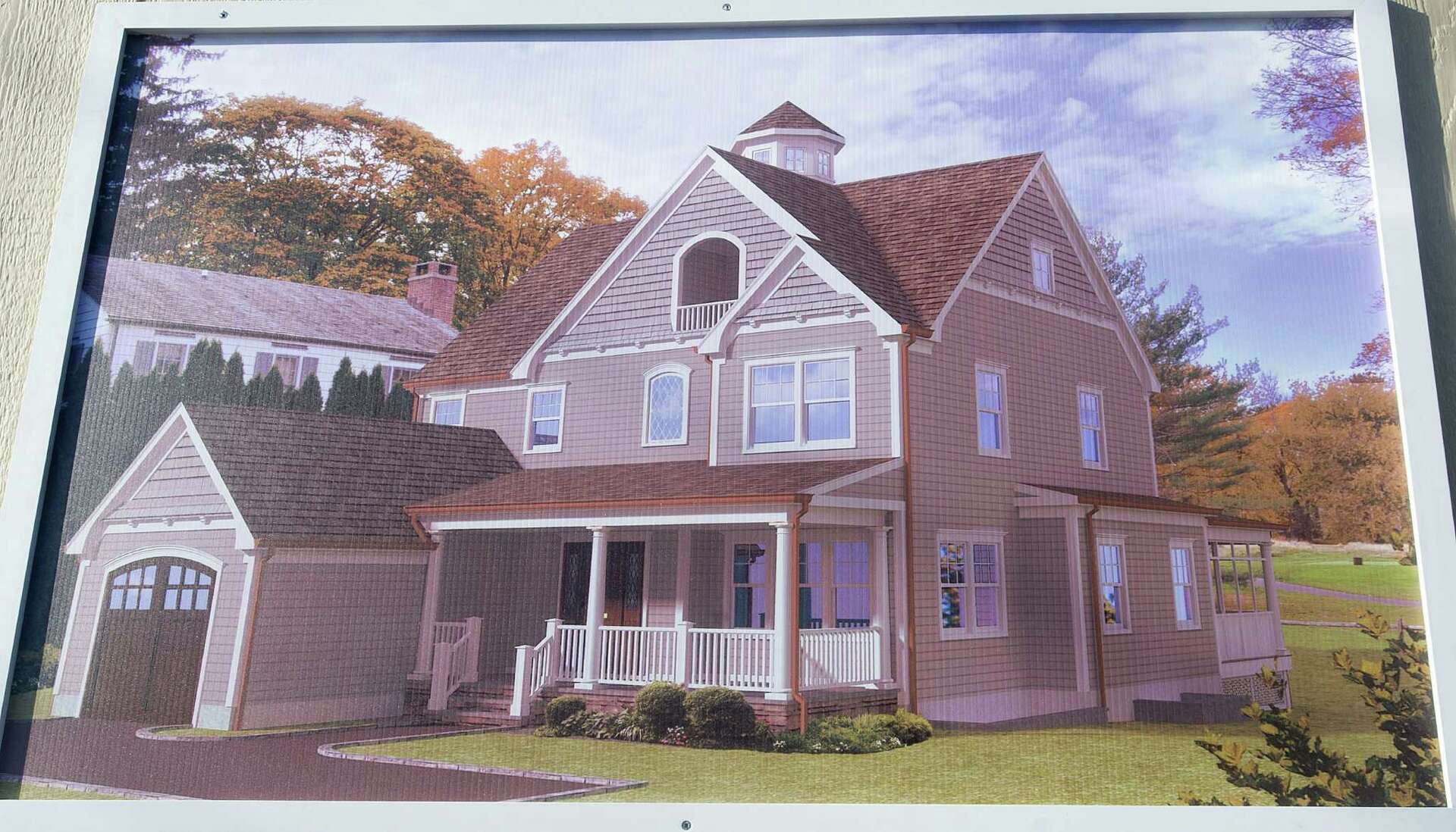 New home in Old Greenwich built out of Styrofoam