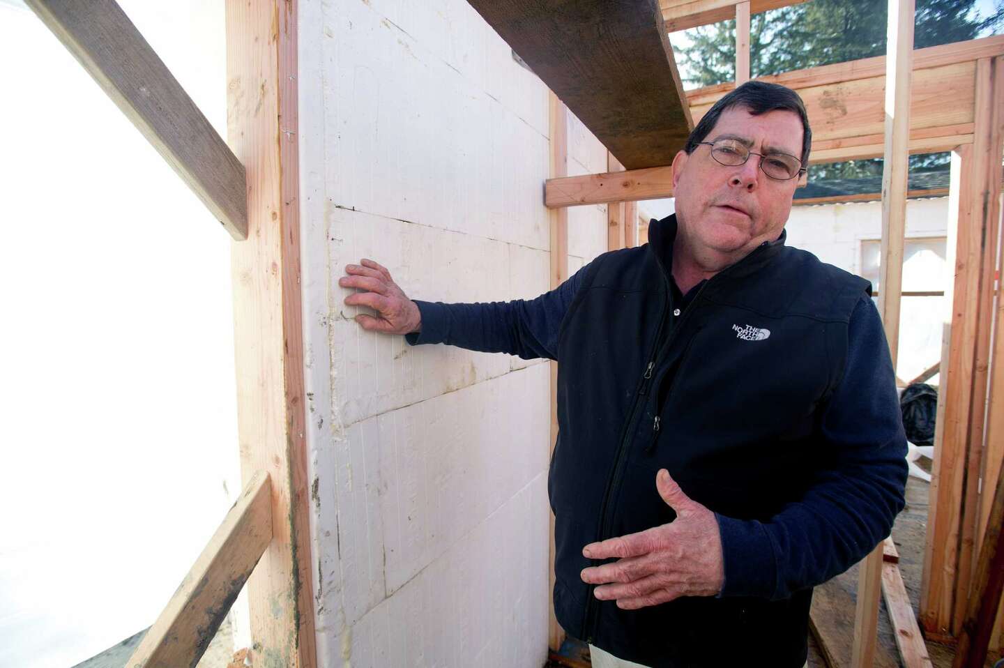 New home in Old Greenwich built out of Styrofoam