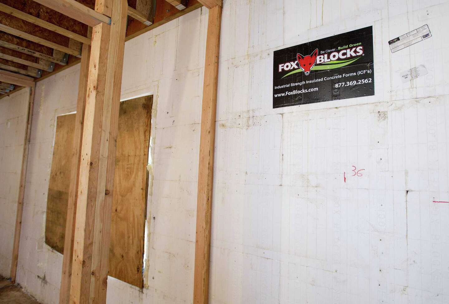 New home in Old Greenwich built out of Styrofoam