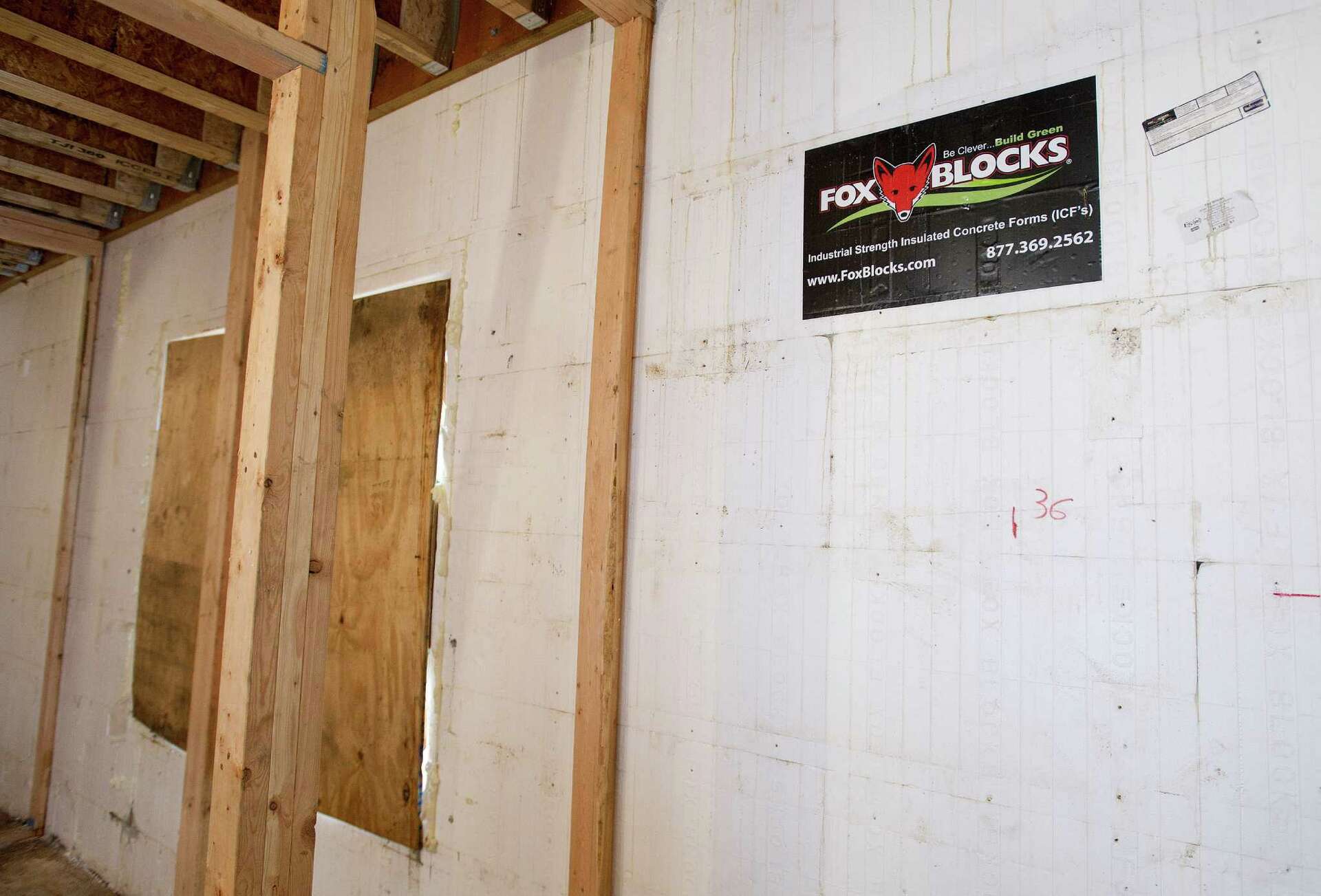 New home in Old Greenwich built out of Styrofoam