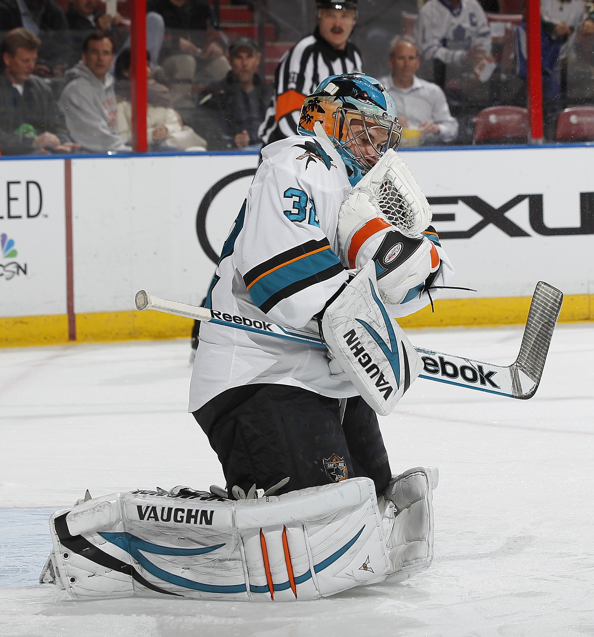 Stalock stellar, posting his 1st career shutout