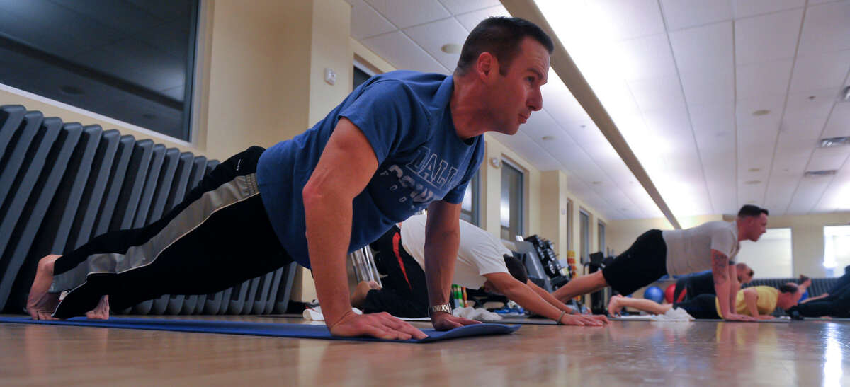 It's yoga even the manliest man can enjoy