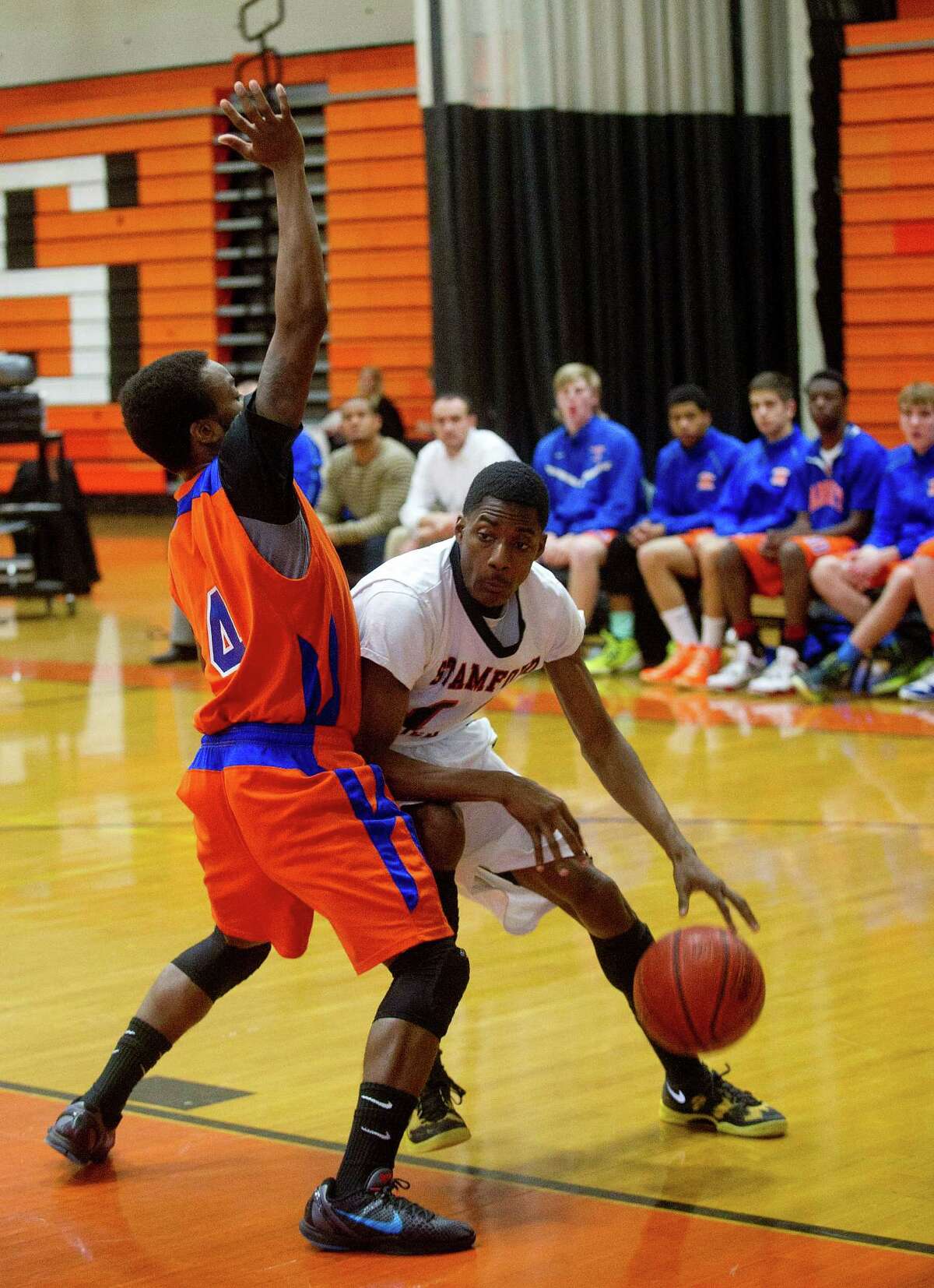 Fight mars Danbury boys basketball win over Stamford
