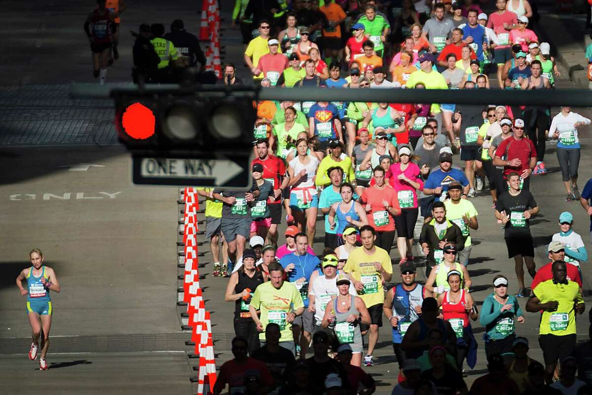 2015 Chevron Houston Marathon course changes (w/MAP)