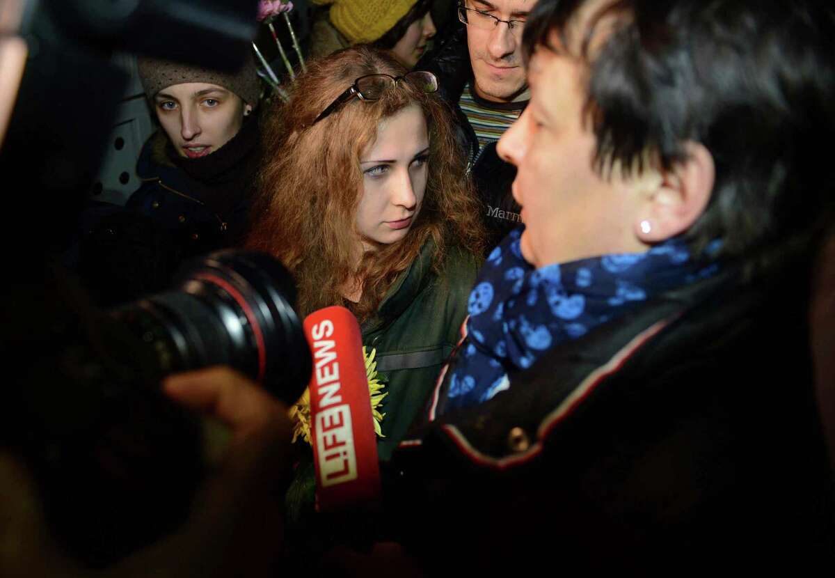 The many faces of Pussy Riot after prison