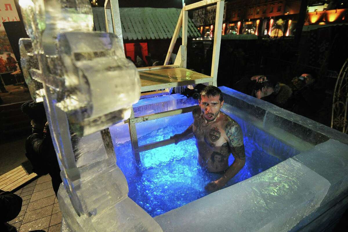 Surprising photos from Russian Orthodox Epiphany plunges