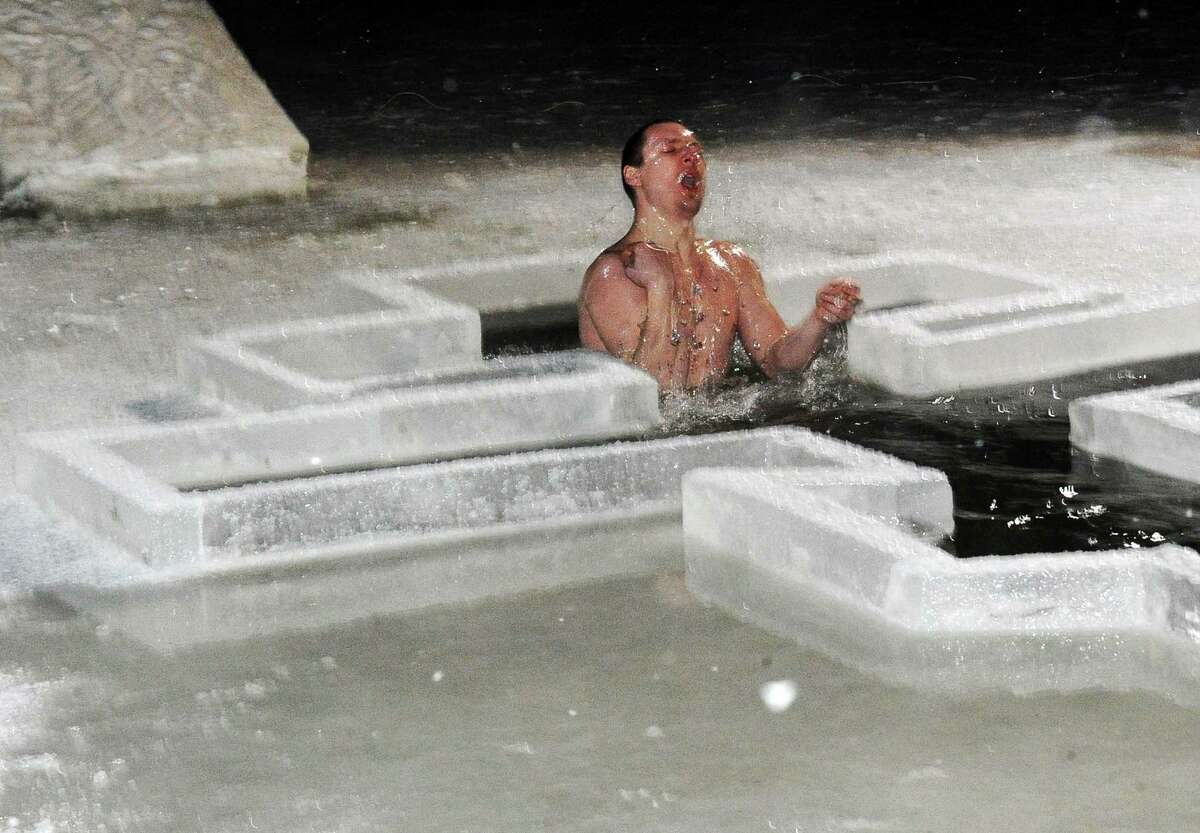 Surprising photos from Russian Orthodox Epiphany plunges