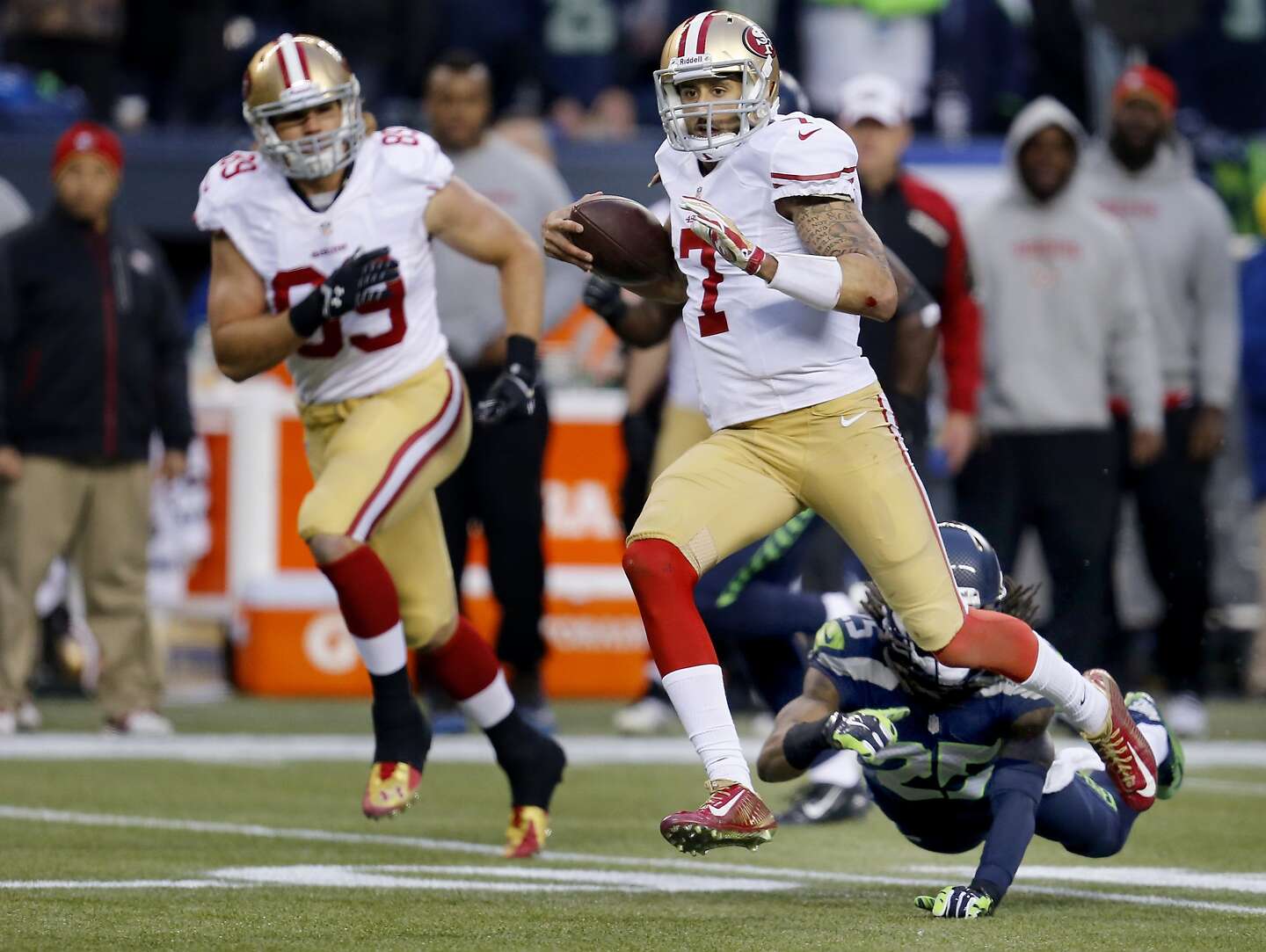 Bitter end: 49ers fall to Seahawks