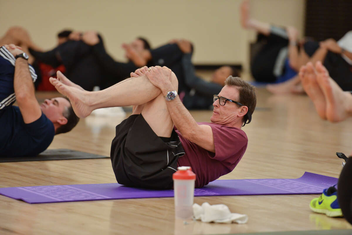 It's yoga even the manliest man can enjoy