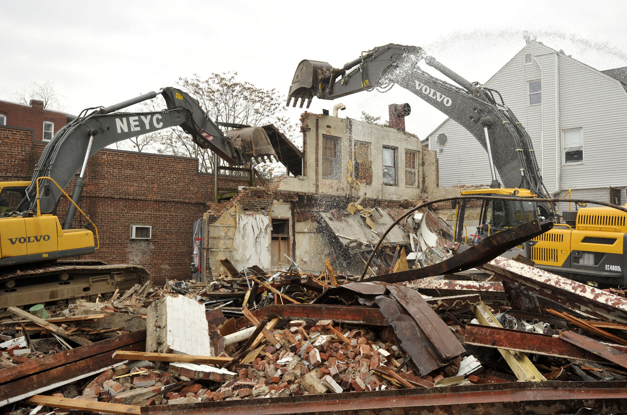 Demolition signals long awaited beginning of Transitway's next phase