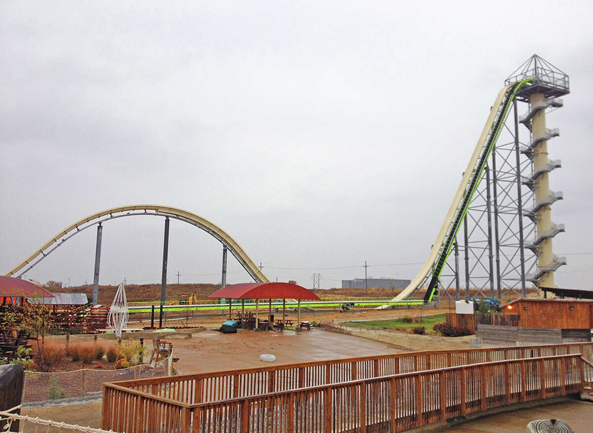 This is what it looks like to ride the world's tallest water slide, the ...