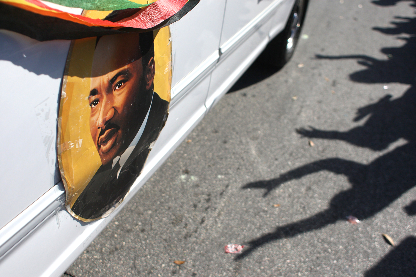 MLK parade pairs history with family