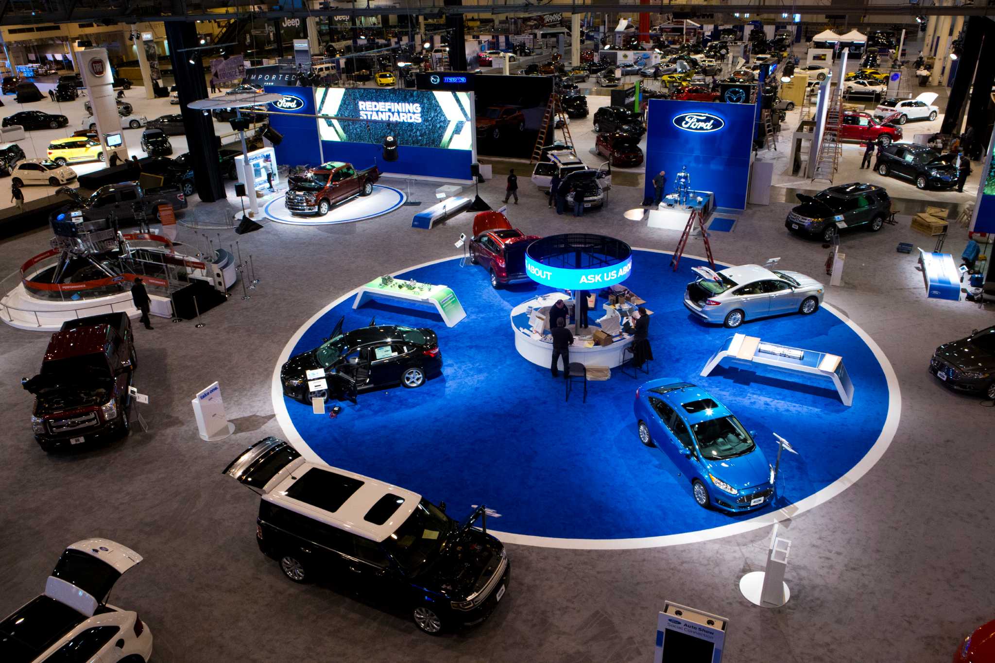 Auto show gains new energy