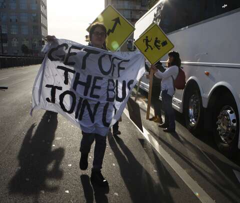 Will Google be driven to react to bus protests?