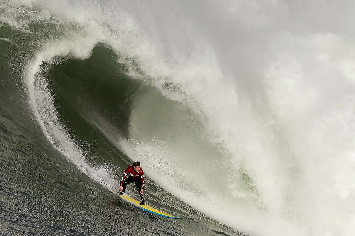 Mavericks surf contest draws thousands to experience thrills