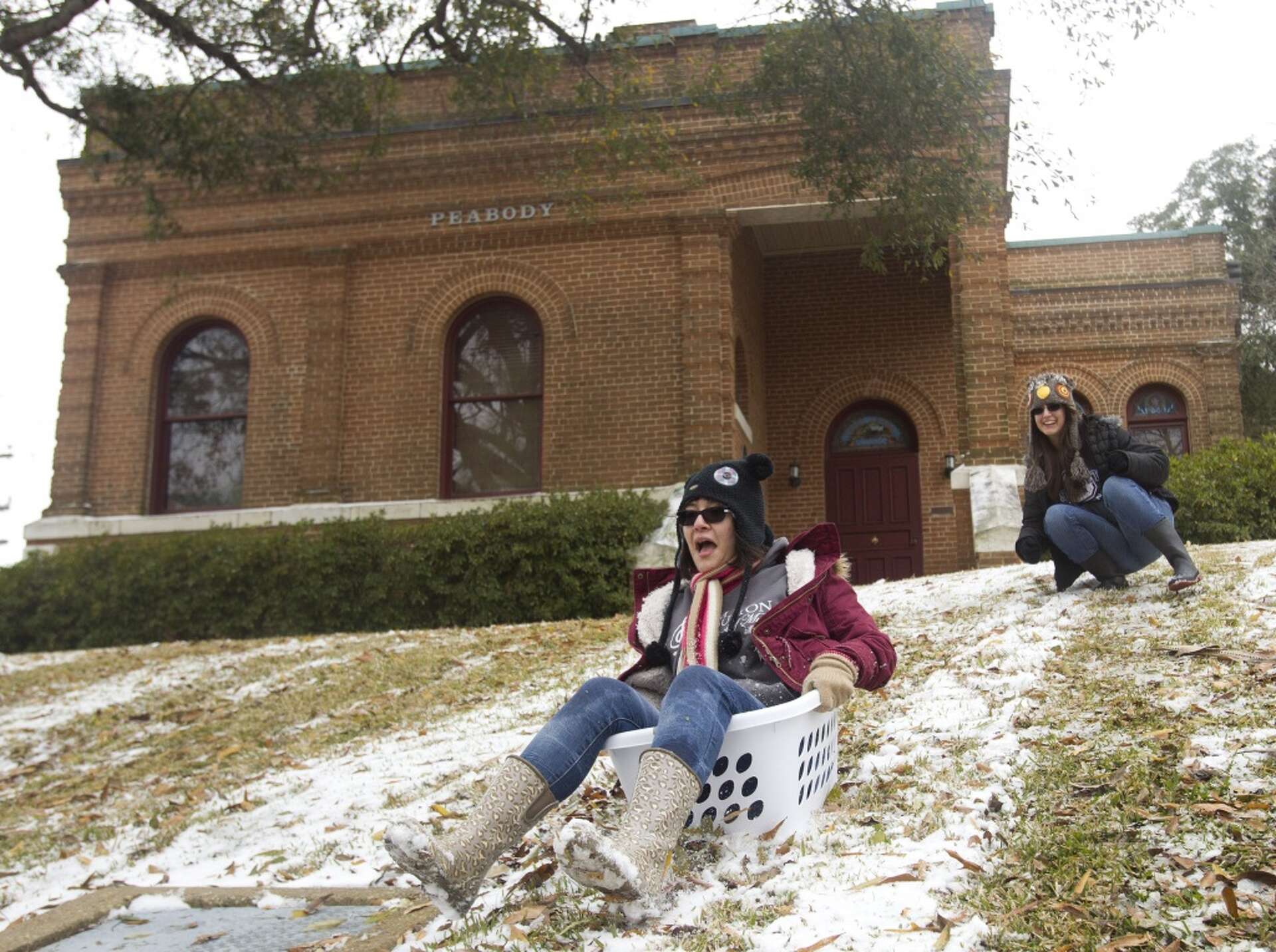 A real winter's day turns Houston hapless