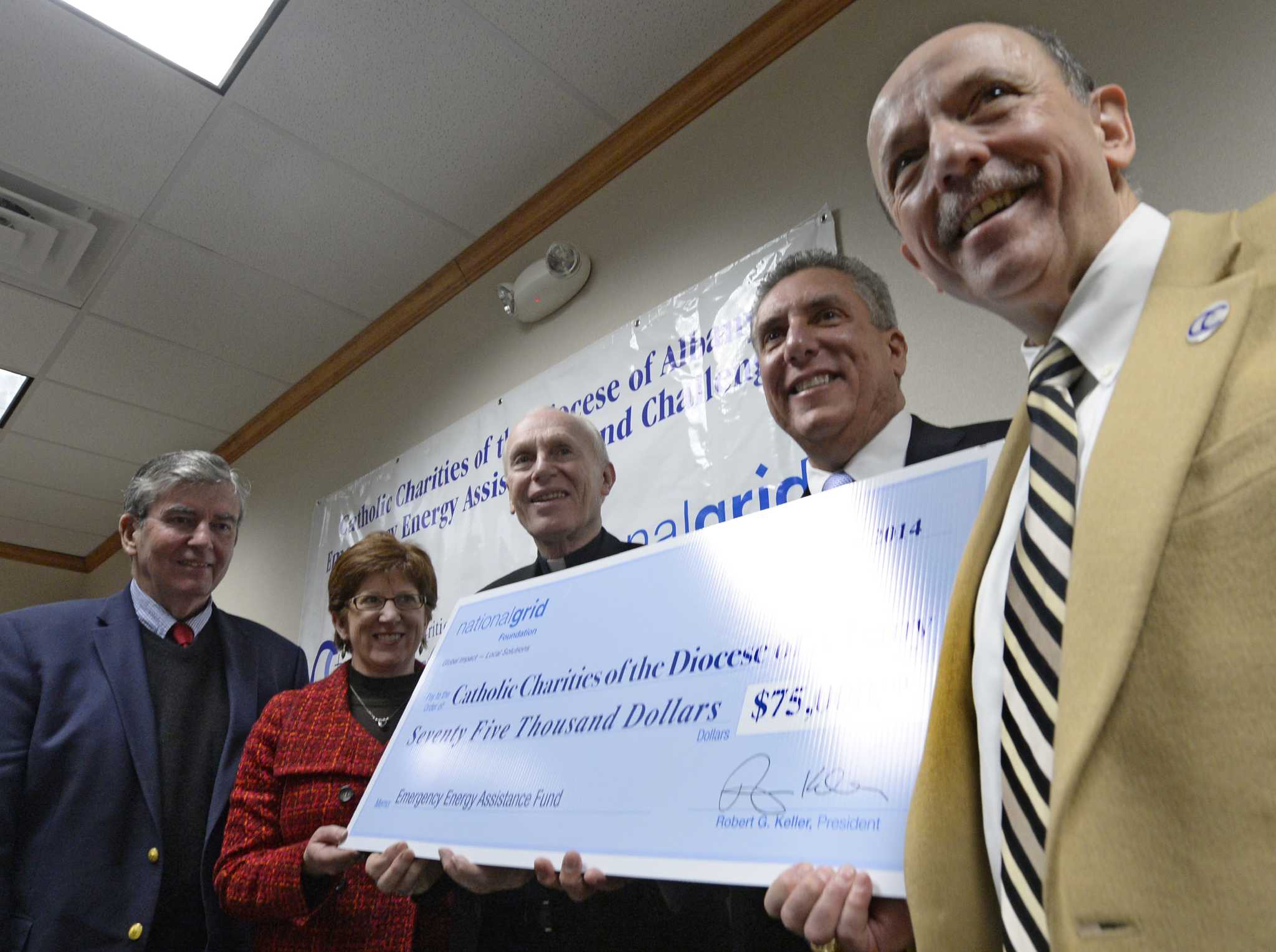 Donation helps fund emergency heating assistance