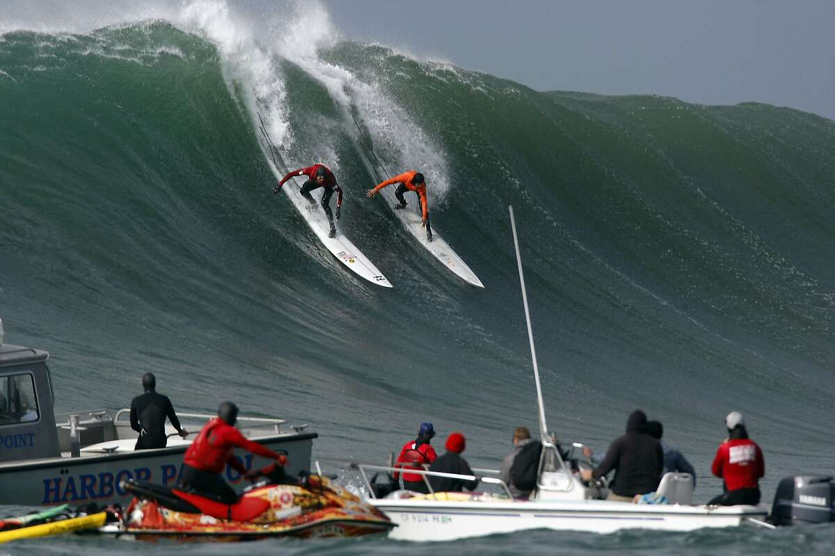 Mavericks surf contest draws thousands to experience thrills