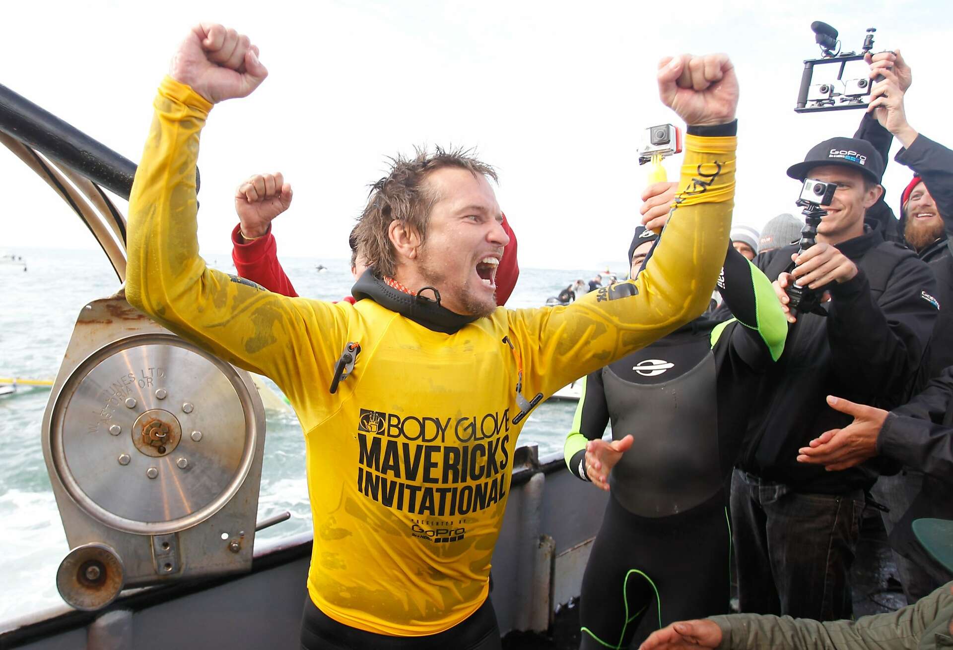 Mavericks surf contest draws thousands to experience thrills