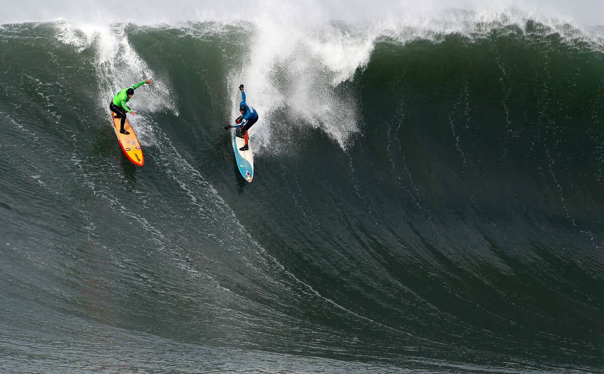 Mavericks surf contest draws thousands to experience thrills